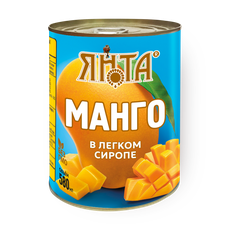 Манго кусочки «Янта» в сиропе — купить с доставкой из Яндекс Лавки