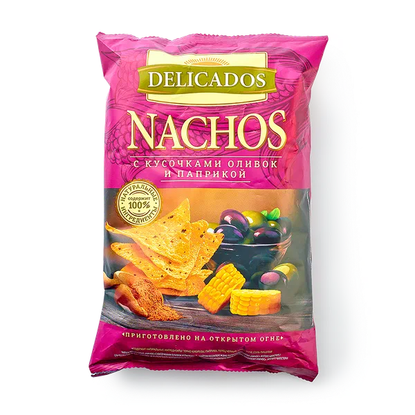 Чипсы кукурузные Nachos Delicados оригинальные — купить с доставкой из ...