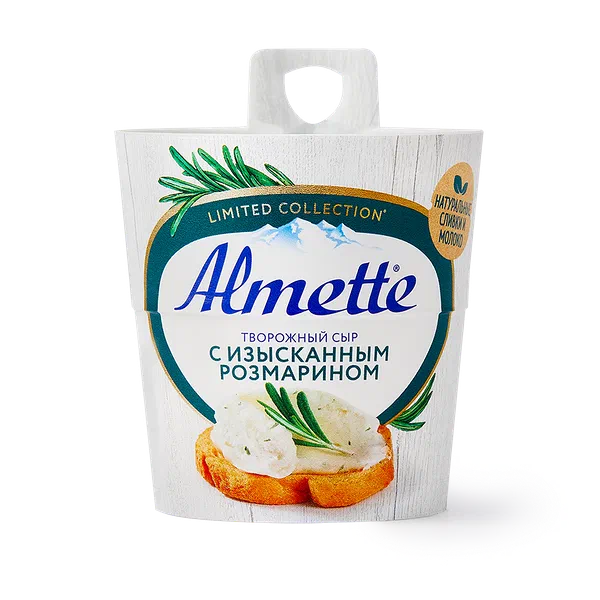 Сыр творожный Almette с огурцами и зеленью 60%, 150 г — купить с ...