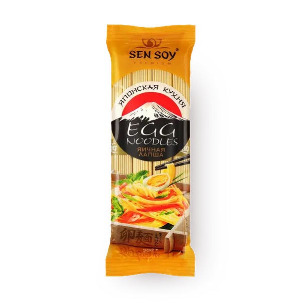 Лапша пшеничная Udon Sen Soy, 300 г — купить с доставкой из Яндекс Лавки