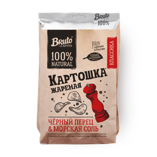 Чипсы Картошка жареная Bruto чёрный перец и морская соль — купить с ...