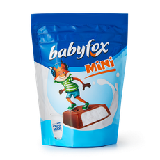 Шоколад молочный Babyfox mini c молочной начинкой, 120 г — купить с ...