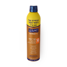 גם אולטרסול ספריי רציף שקוף מוגדל 50 SPF, 300 מל אפשר לקנות ב-Yango ...