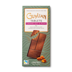 Шоколад молочный Tablets Guylian карамелизованный миндаль, 100 г ...