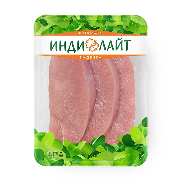 Медальон из филе грудки индейки «Индилайт», 500 г — купить с доставкой ...
