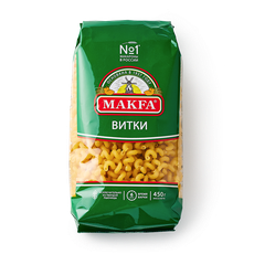 Макароны Витки Makfa, 450 г — купить с доставкой из Яндекс Лавки