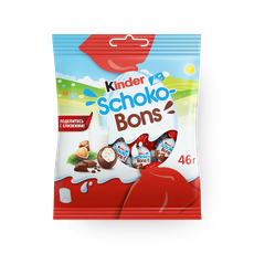 Конфеты из молочного шоколада Kinder Chocobons весна, 46 г — купить с ...