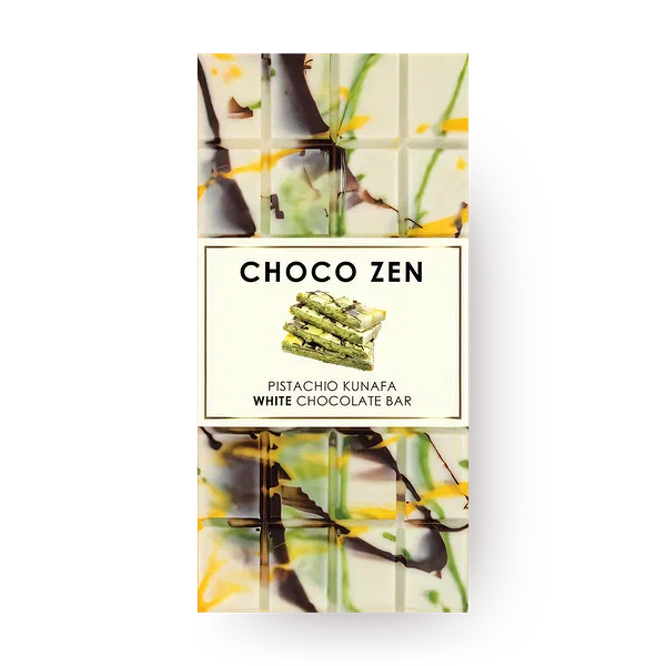 Шоколад молочный Дубайский Choco Zen с фисташковой начинкой, 190 г ...
