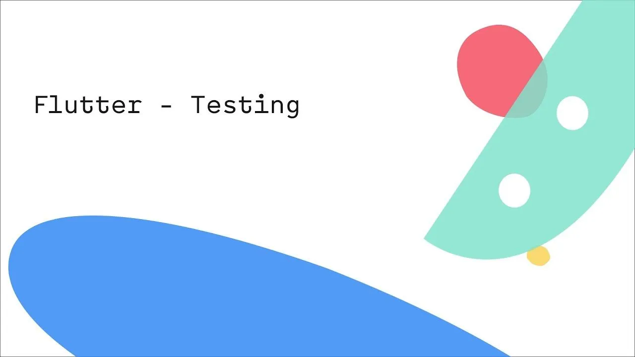 Flutter - Testing — Яндекс Образование