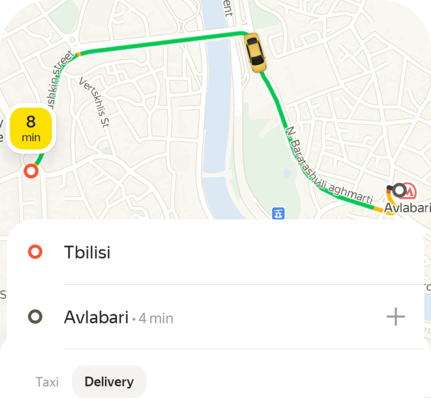 Delivery Service for Business — Yandex Delivery Georgia